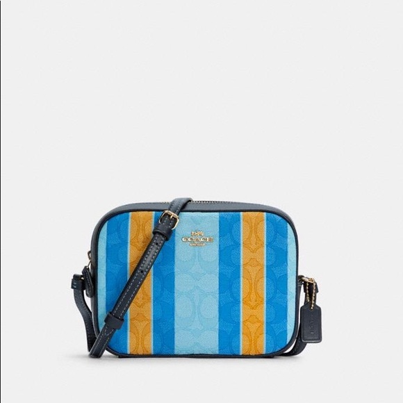 Coach | Bags | Coach Camera Bag In Signature Jacquard Stripes | Poshmark